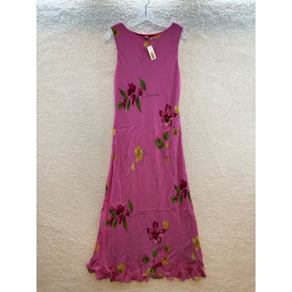 Talbots | Dresses | Vintage New Nwt Talbots Maxi Formal Dress 6 Pink ...